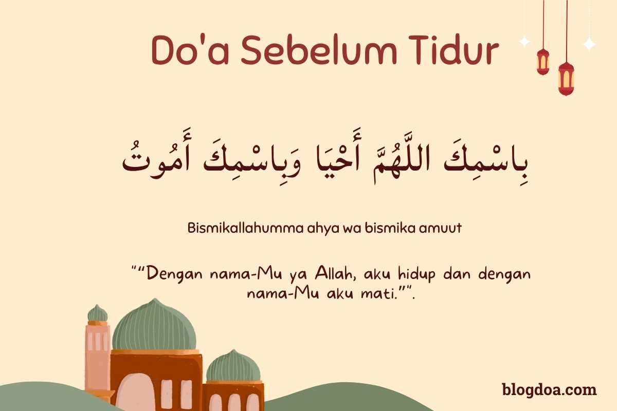 Doa Sebelum Tidur untuk Anak Muslim: Arab, Latin, dan Artinya - blogdoa.com
